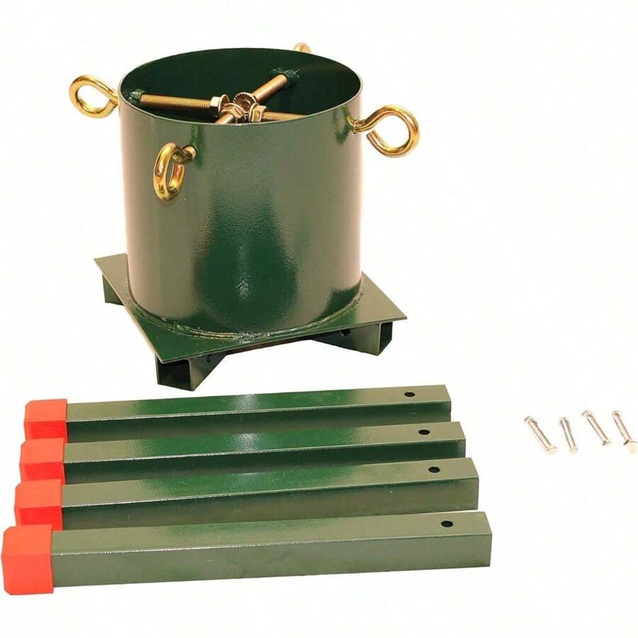 Welded Steel Christmas Tree Stand For Live Trees 5 To 12 Foot for Sale ...