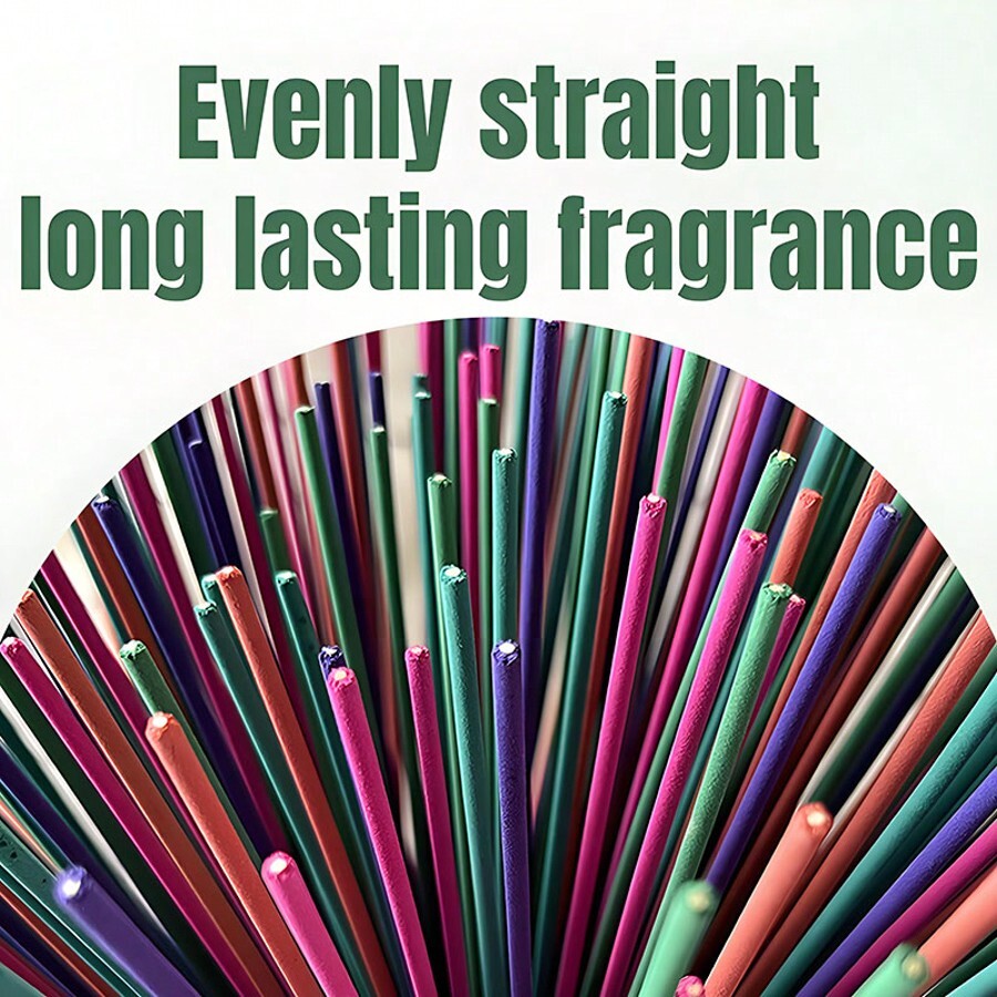 80/120pcs Handmade Bamboo Incense Sticks, Jasmine-Lavender-Rose ...