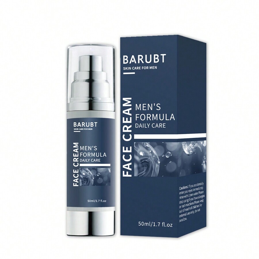 BARUBT 6-In-1 Men's Moisturizing Face Cream, 50ml - Hydrates, Nourishes ...