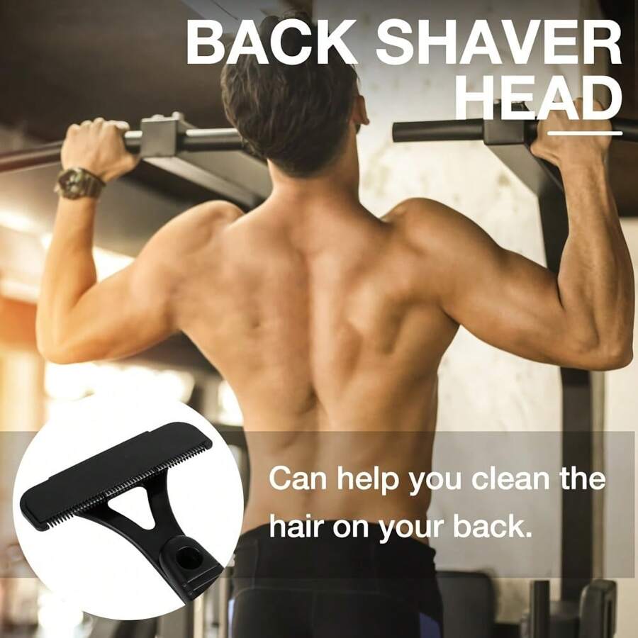 Back Shavers For Men: The DIY Back Hair Shaver For Men With Safety ...