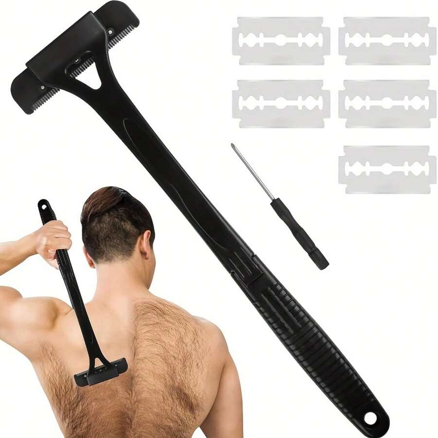 Back Shavers For Men: The DIY Back Hair Shaver For Men With Safety ...