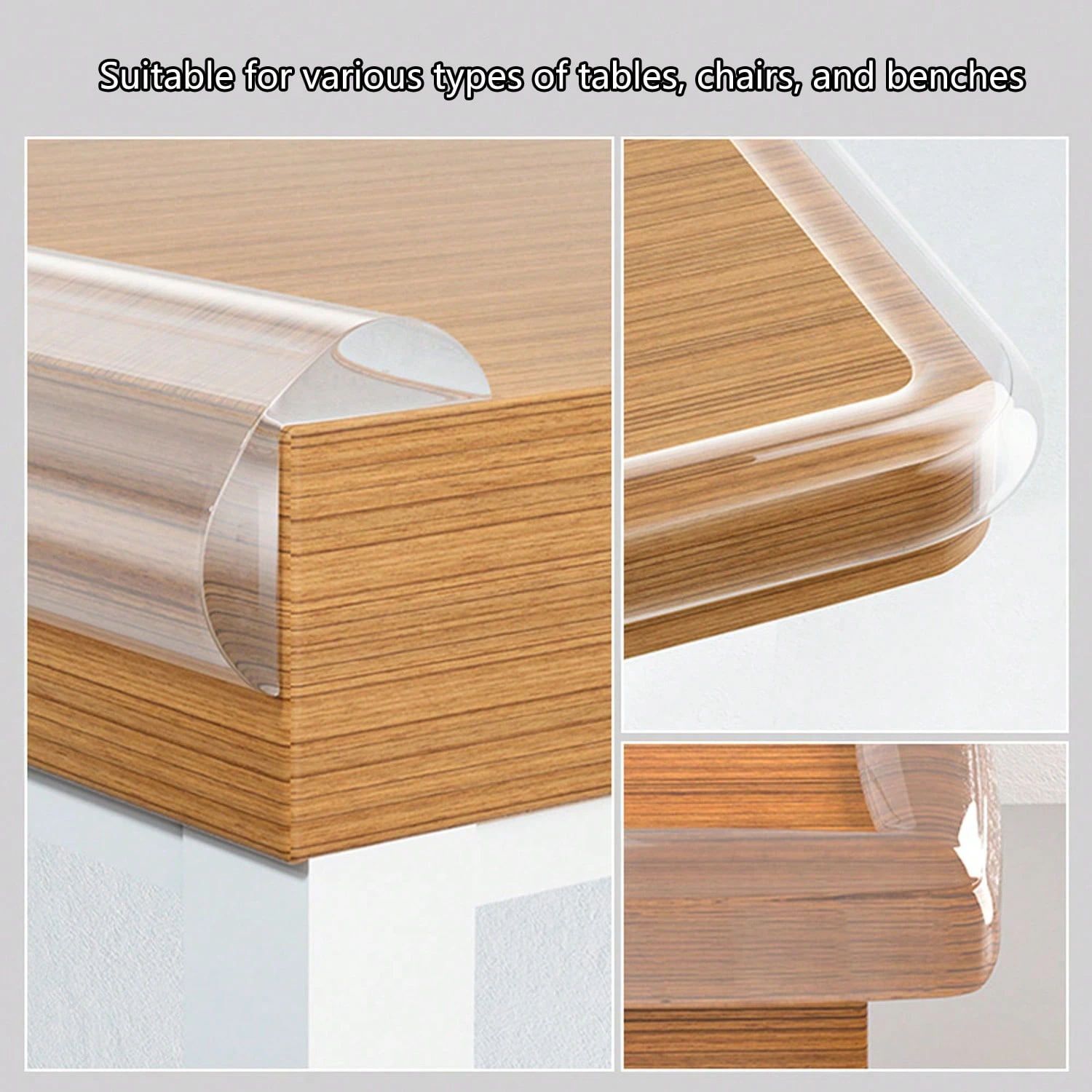 Transparent Self-Adhesive Anti-Collision Bumper Strips, Child Safety ...