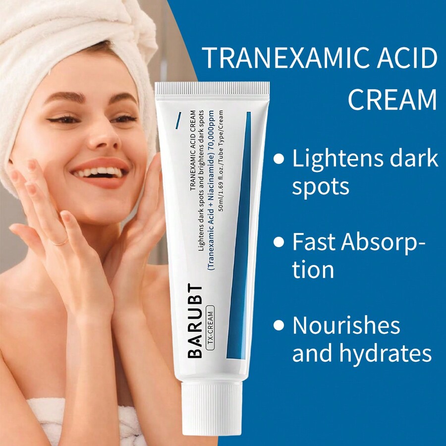 BARUBT 50ml Tranexamic Acid Cream, Removes Skin Spots, Melasma, Acne ...