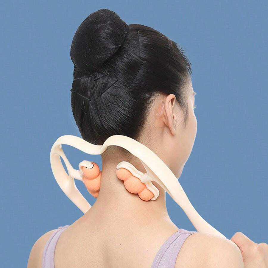 Manual Cervical Spine Clamp Neck Massager, Neck Pinching Roller Neck ...