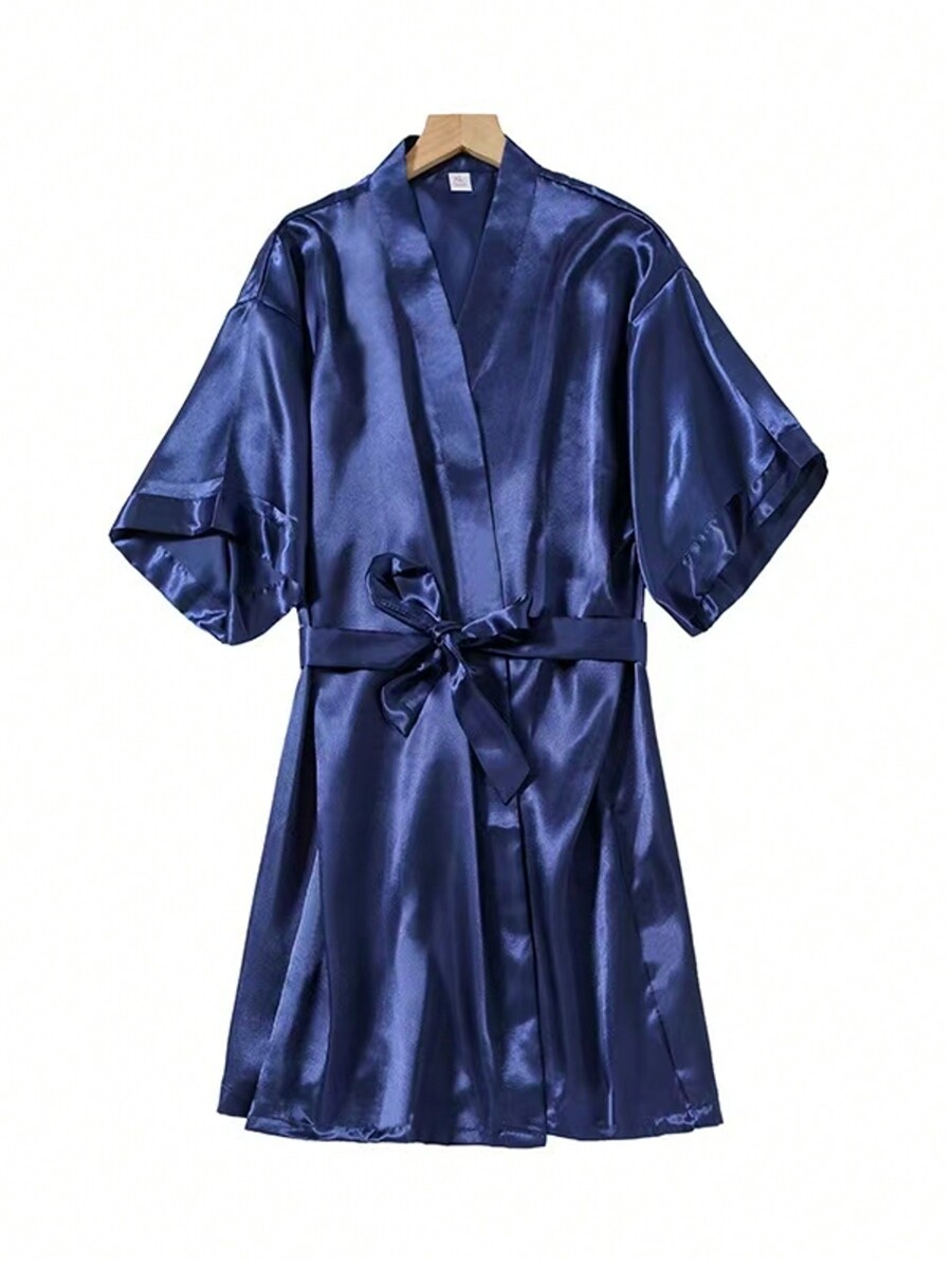 Bata de vestir para damas, bata de noche multicolor para damas de honor ...