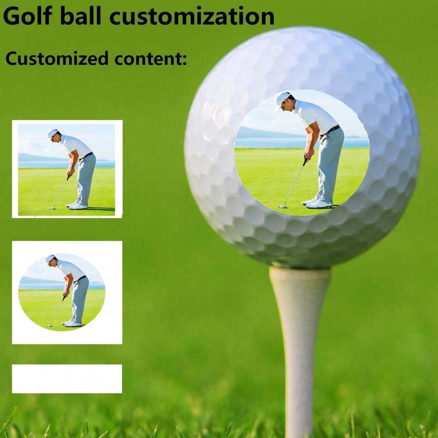 Customized Golf Balls With Images, Logos, Text, Personalized Design ...