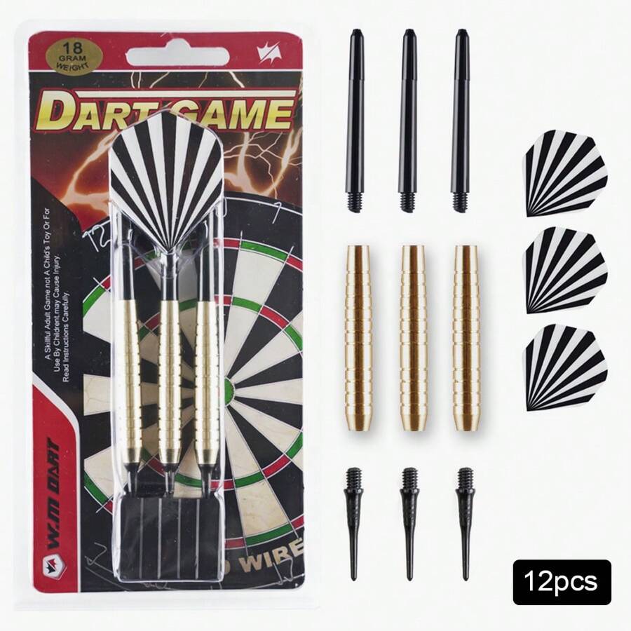 WIN.MAX 18g Soft Economical Dart Set With Plastic Tips, Installation Needles, Dart Board ...