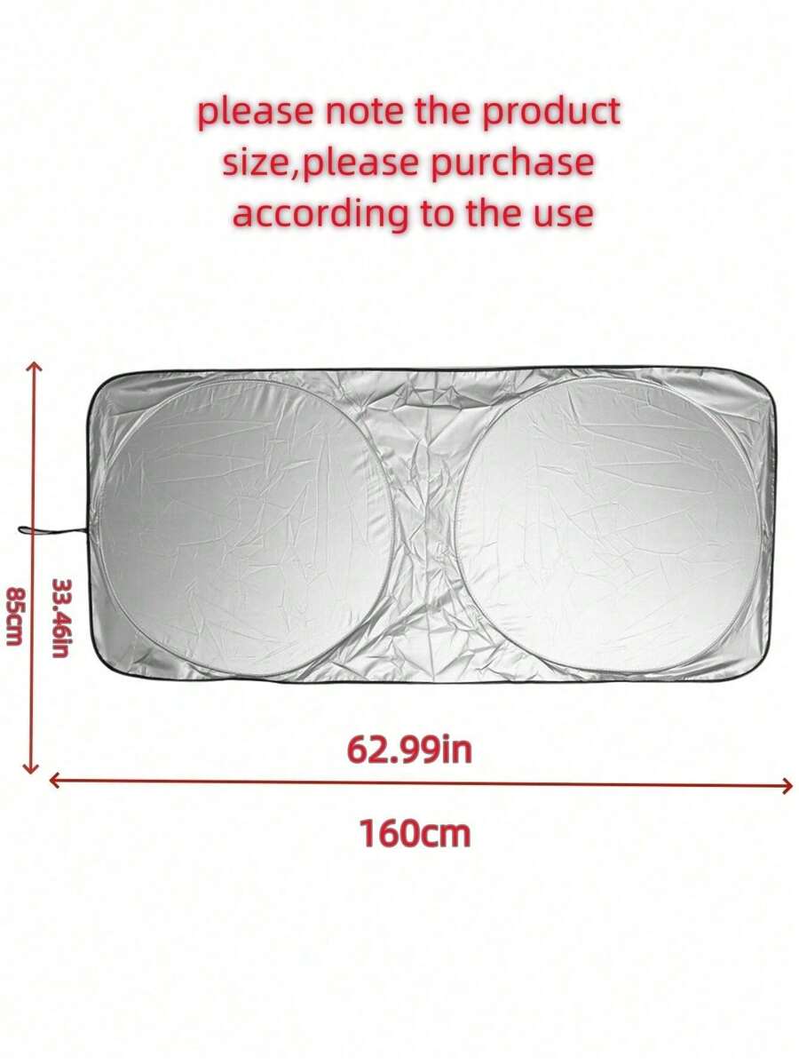 Car Windscreen Sun Shade Heat Insulation Front Window Sun Visor Shade ...