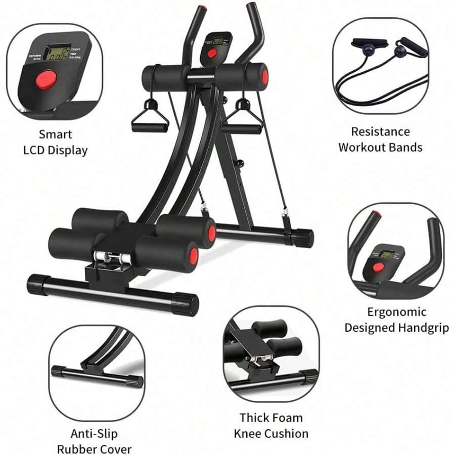 Fitlaya Fitness Core And Abdominal Trainers Ab Workout Machine Home Gym