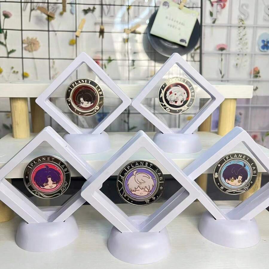 Love And Deep Space Commemorative Coin, Featuring Qin Che, Qi Yu, Li ...