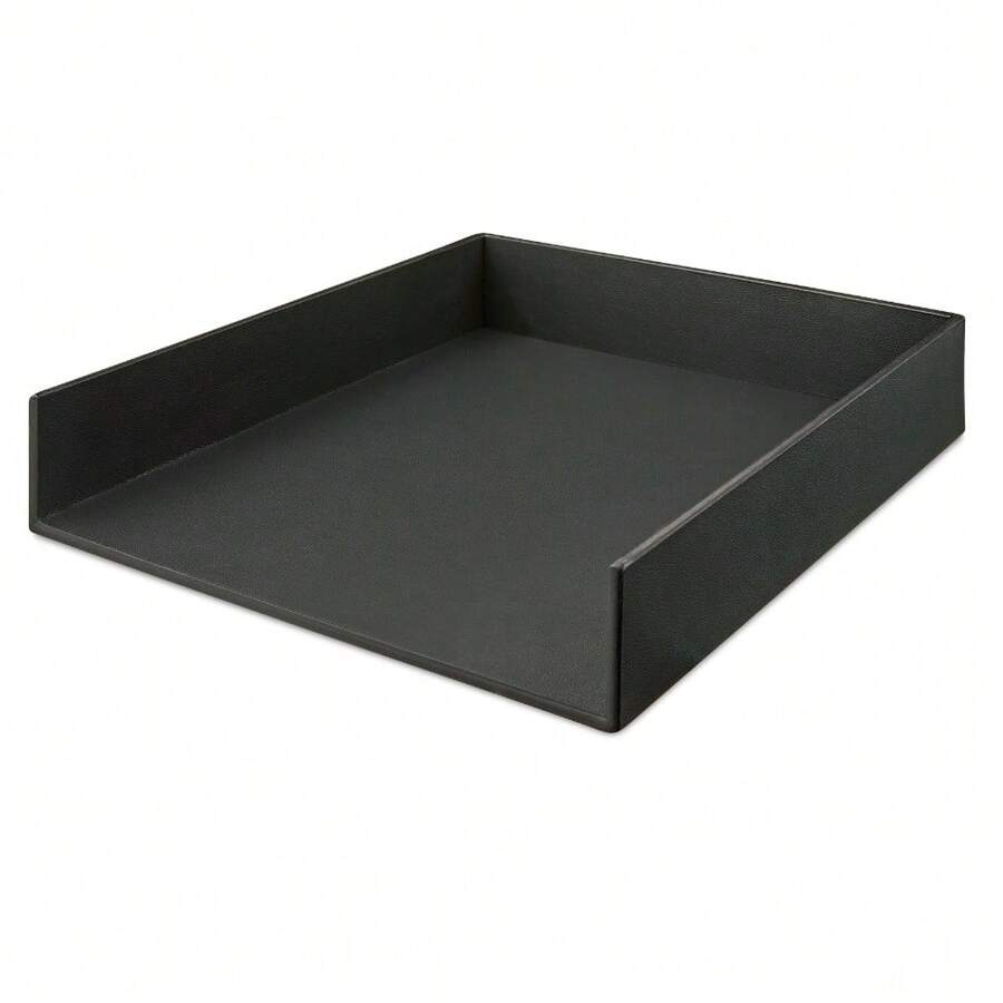 Simulated Leather Letter Tray 10 In X 12 In X 2 In | SHEIN USA