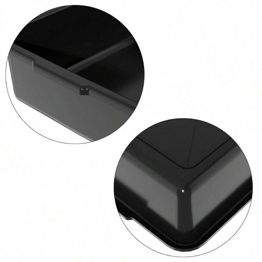 13 L Plastic Bus Tubs, Plastic Commercial Wash Basin, Black, 12 Packs ...