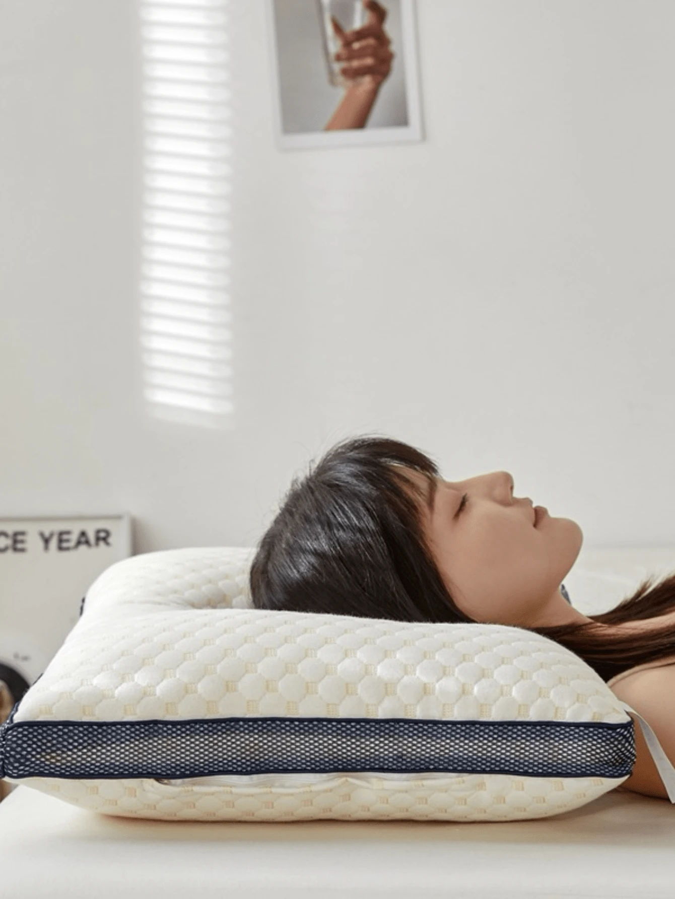 Luxury Super Soft Silicone Fiber Mesh Pillow 45X70cm | SHEIN USA