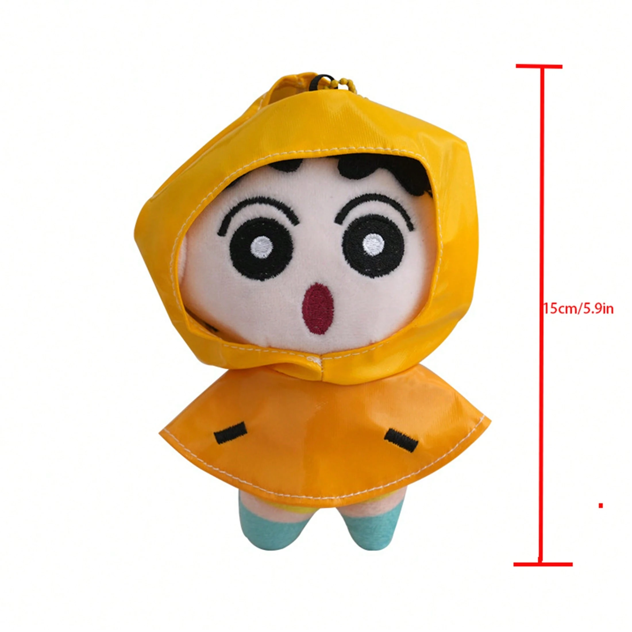 CRAYON SHINCHAN Raincoat Crayon Shin Chan Pendant Creative Doll Toy Bag ...