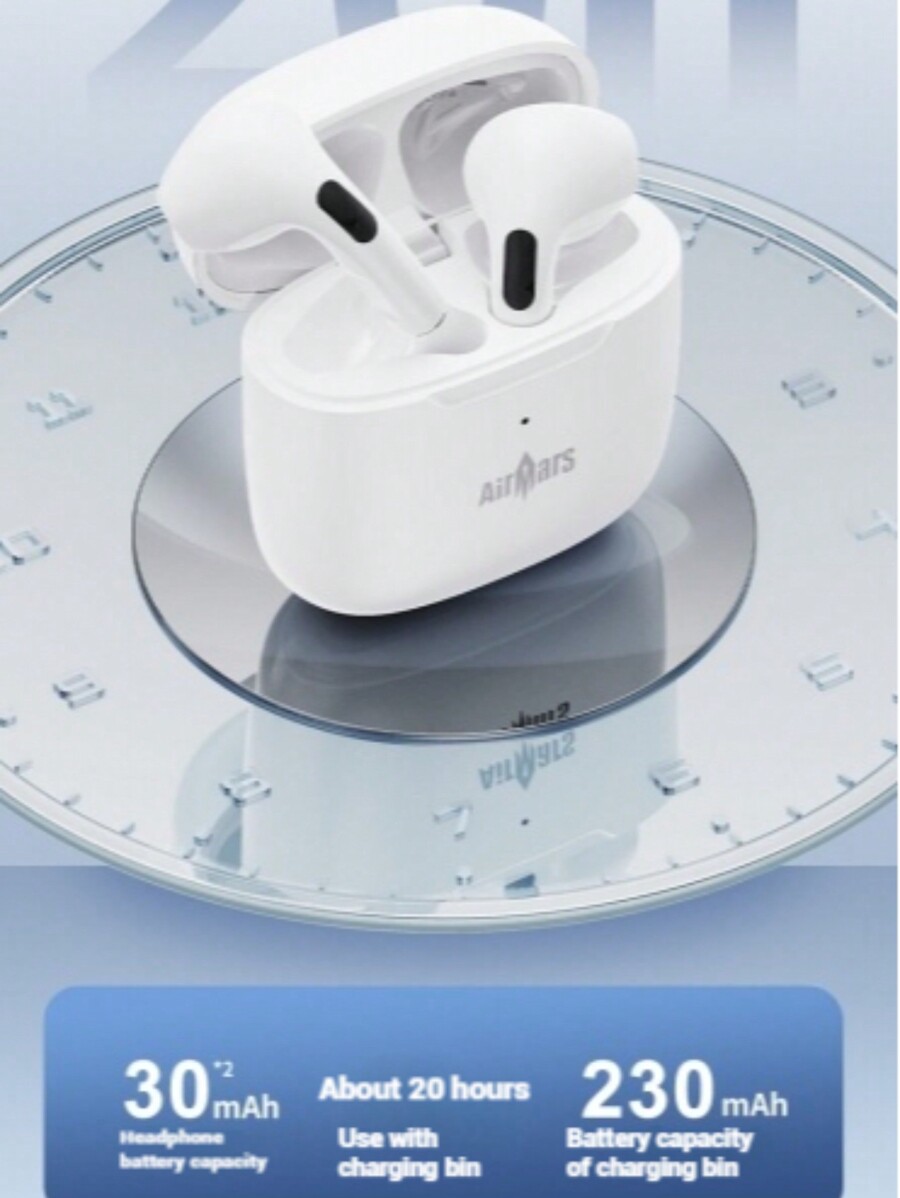 AirMars Airmars ABW03 Zwart Wit Compact en draagbaar Comfortabel om te ...