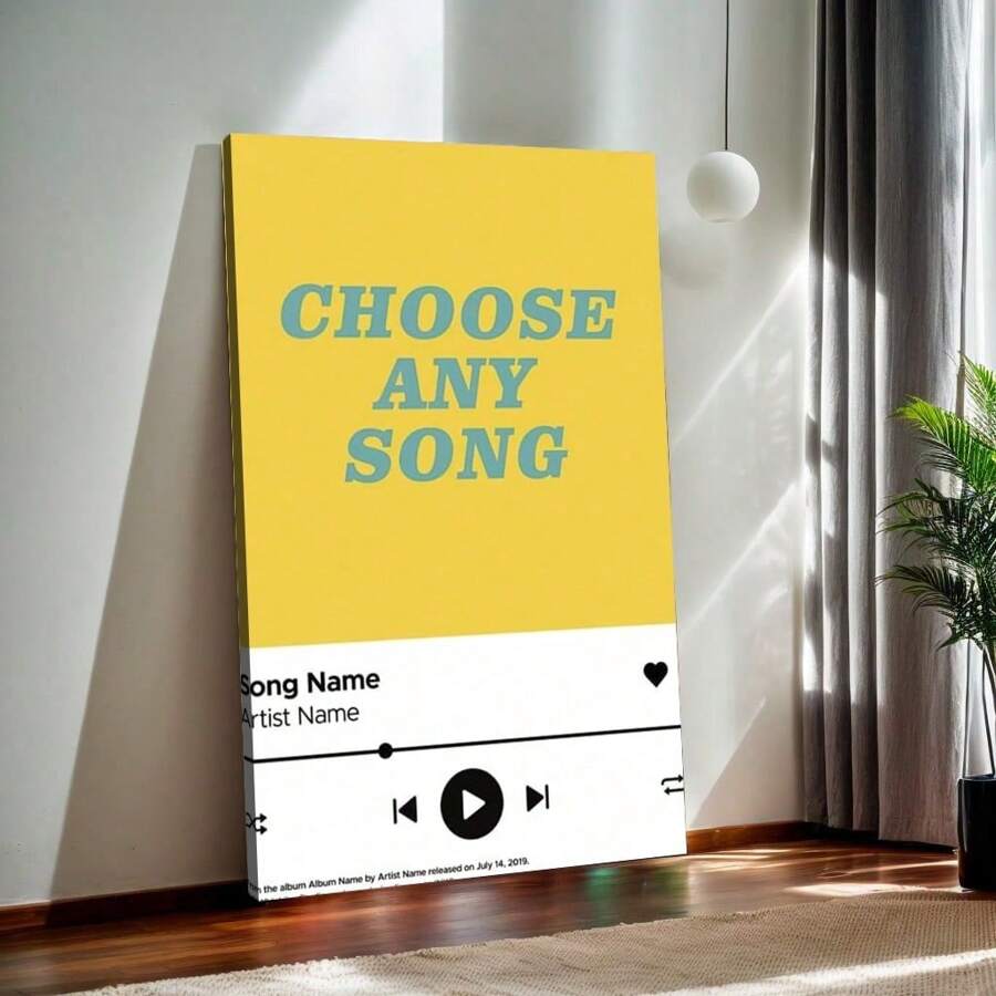 Customized Song Posters - Music Murals, Album Cover Printing, Choose ...