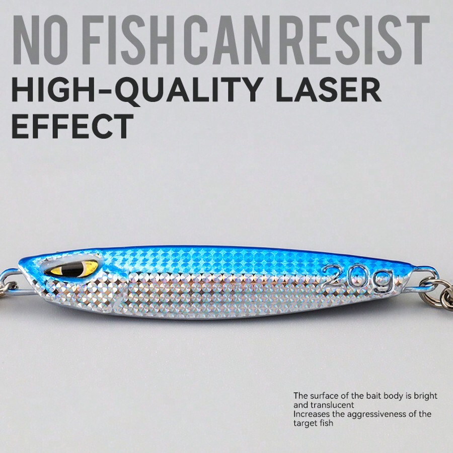 Metal Spoon Fishing Lure For Distant Long-Range Casting & Hooking ...