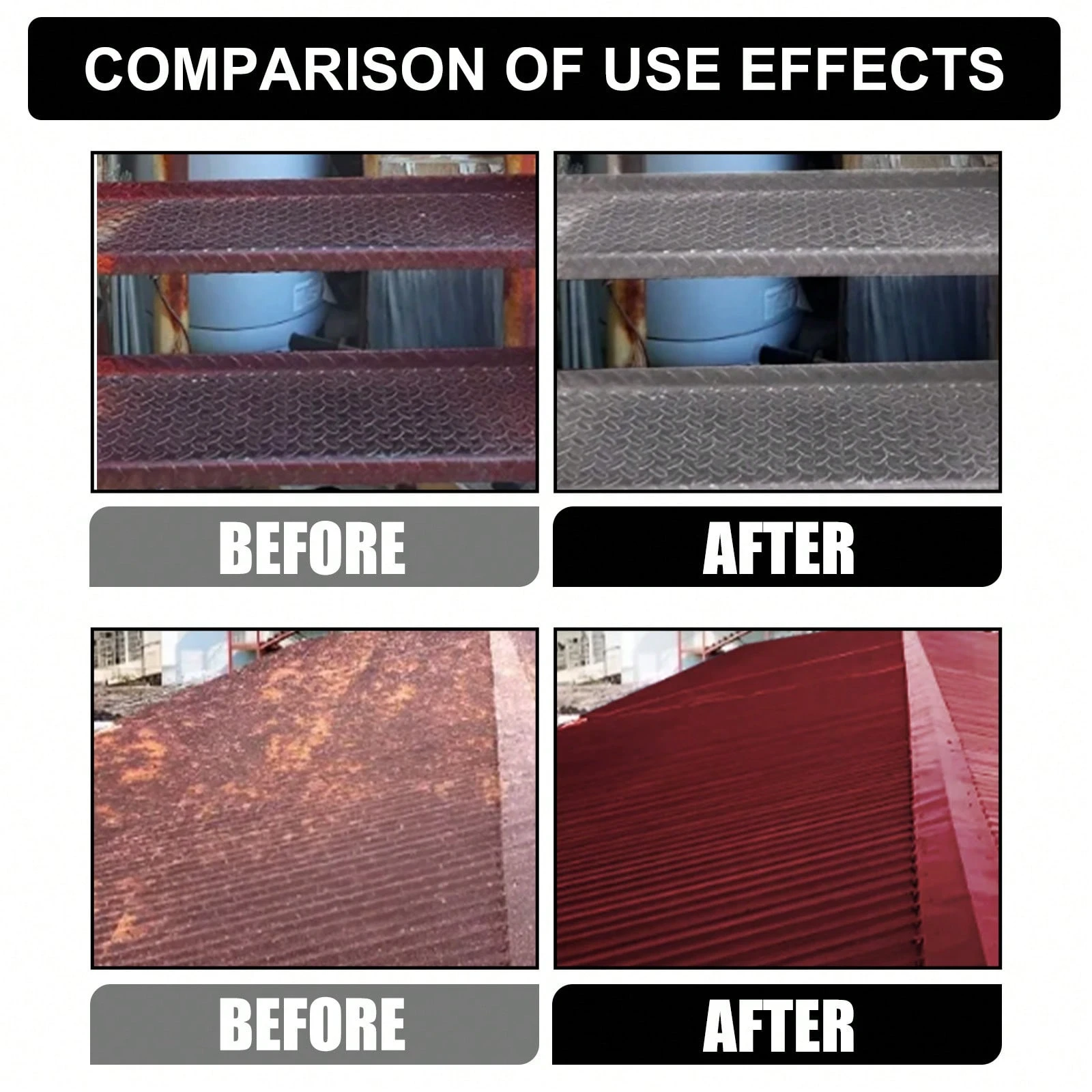 Jakehoe Metal Surface Rust Conversion Primer Kit - Low Odor, Citric ...