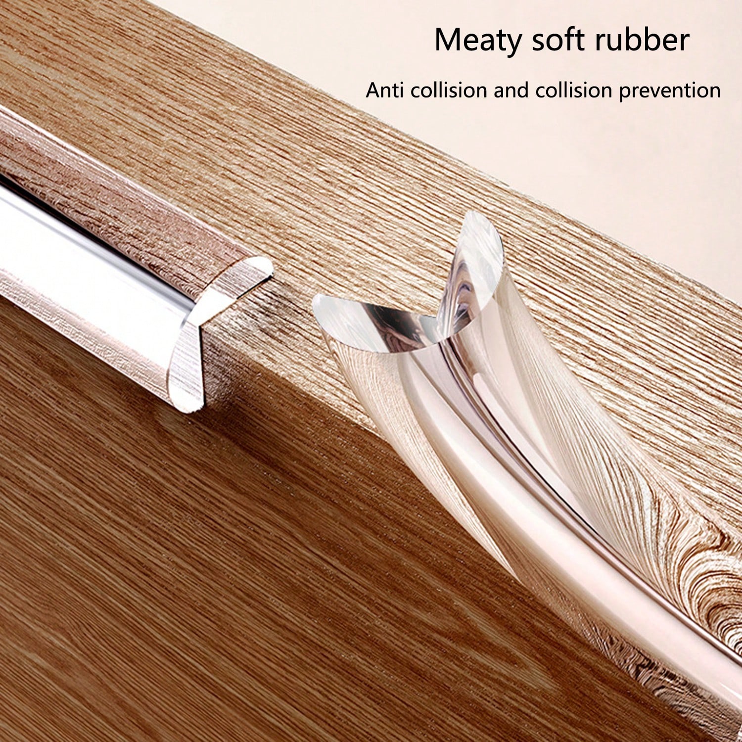 Transparent Self-Adhesive Anti-Collision Bumper Strips, Child Safety ...