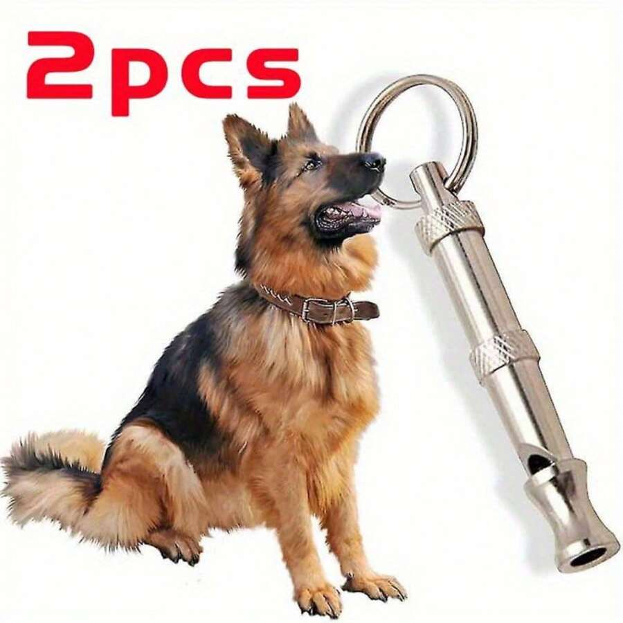 1pc Anti-Barking Dog Whistle, Adjustable Pitch Pet Whistle With ...