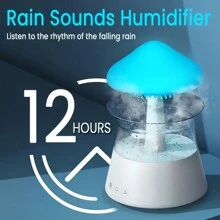 Rain Cloud Aromatherapy Essential Oil Zen Diffuser & Raining Cloud ...