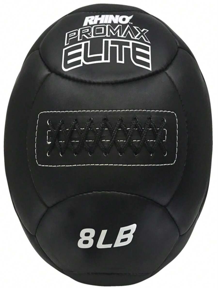Champion Sports PRX8 8 Lbs Rhino Promax Elite Medicine Ball, Black ...