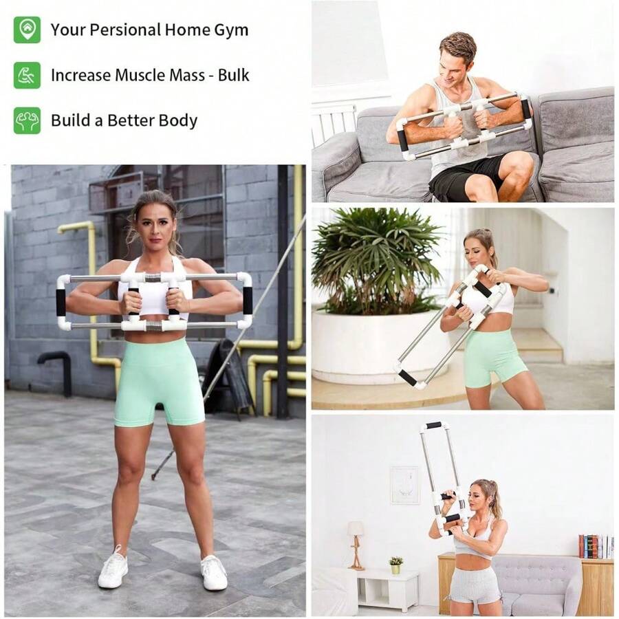 Push Down Bar Machine - Chest Expander At Home Workout Equipment, Arm ...