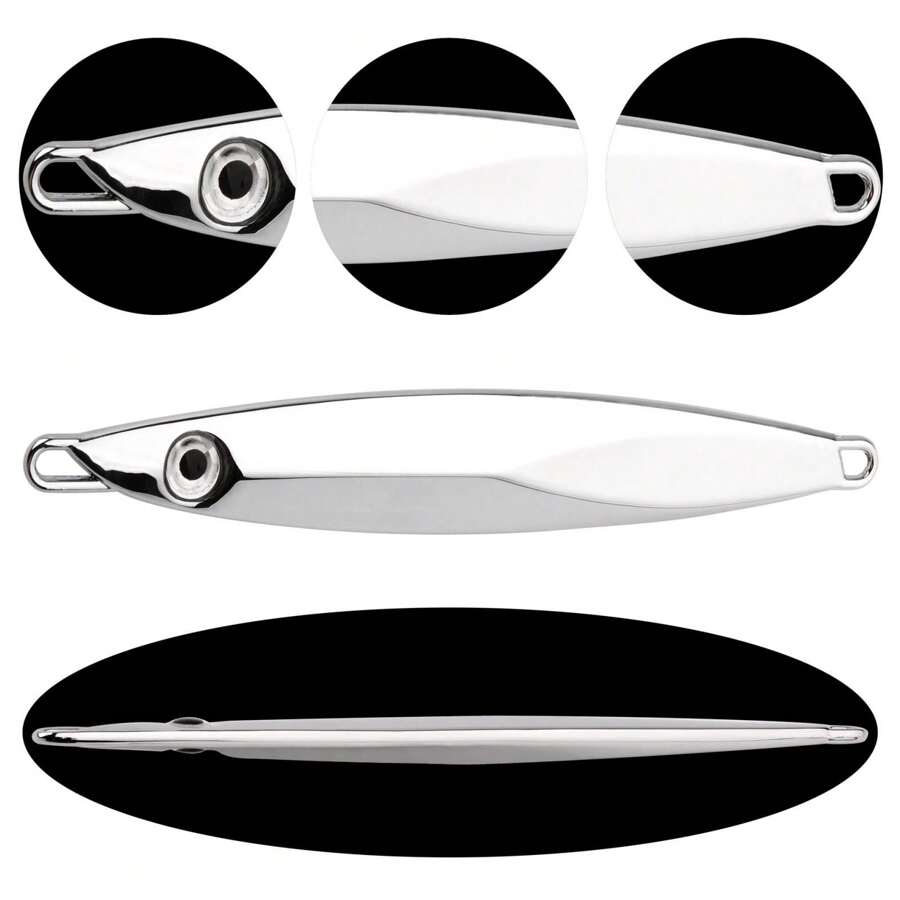 Long Cast Iron Plate Lead Fish IMA Iron Plate 10g-120g Large Gram Heavy ...