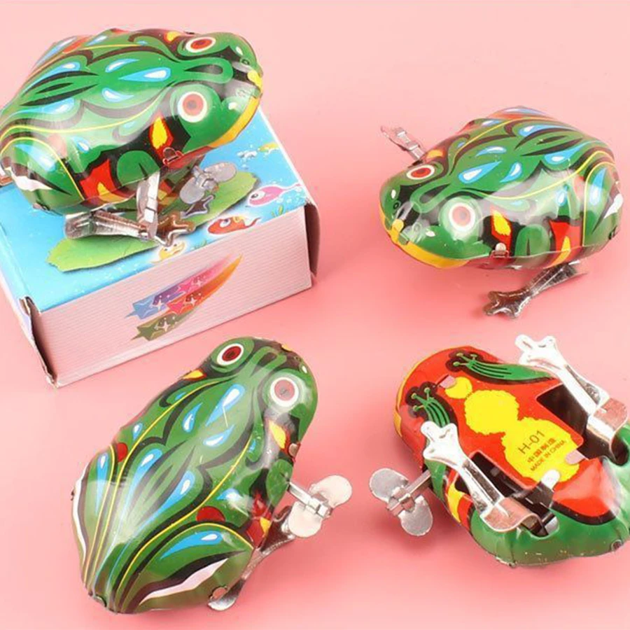 Tin Frog Animal Model Toy, Realistic Animal Collectible Toy, Desktop ...