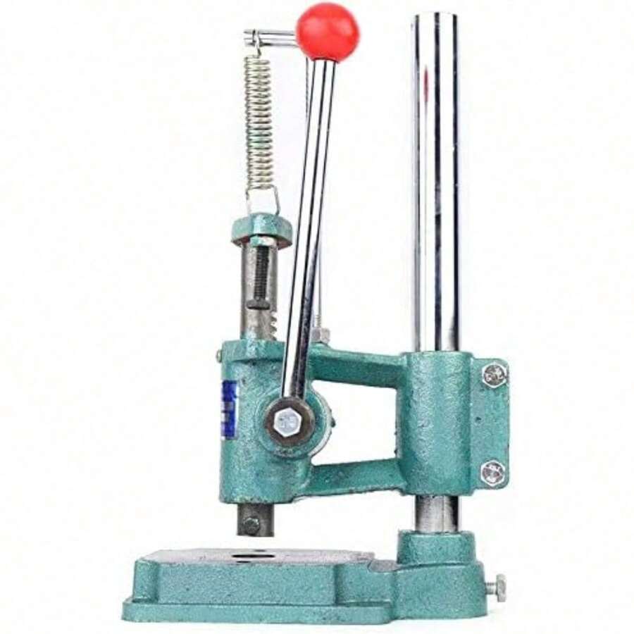 Leather Embossing Stamping Imprinting Machine Table Top Label Logo Seal ...