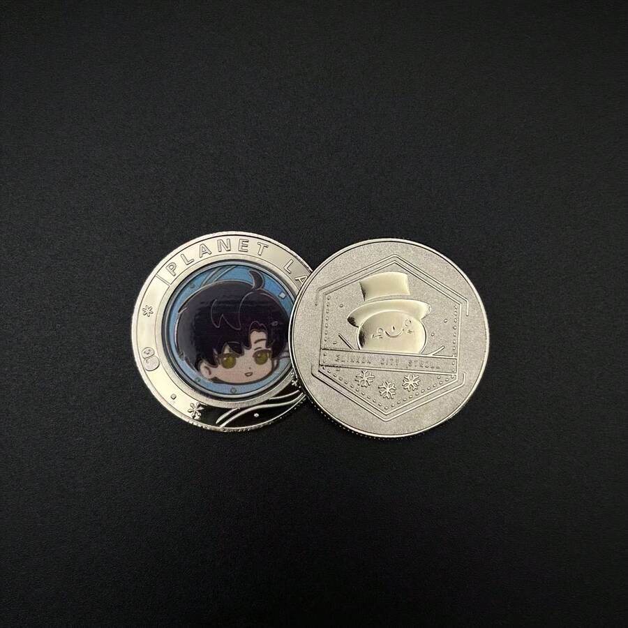 Love And Deep Space Commemorative Coin, Featuring Qin Che, Qi Yu, Li ...