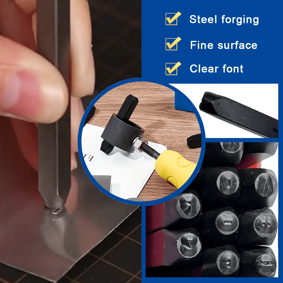 27pcs Letter Stamping Set - Includes A-Z And 1 Extra Symbol - DIY ...