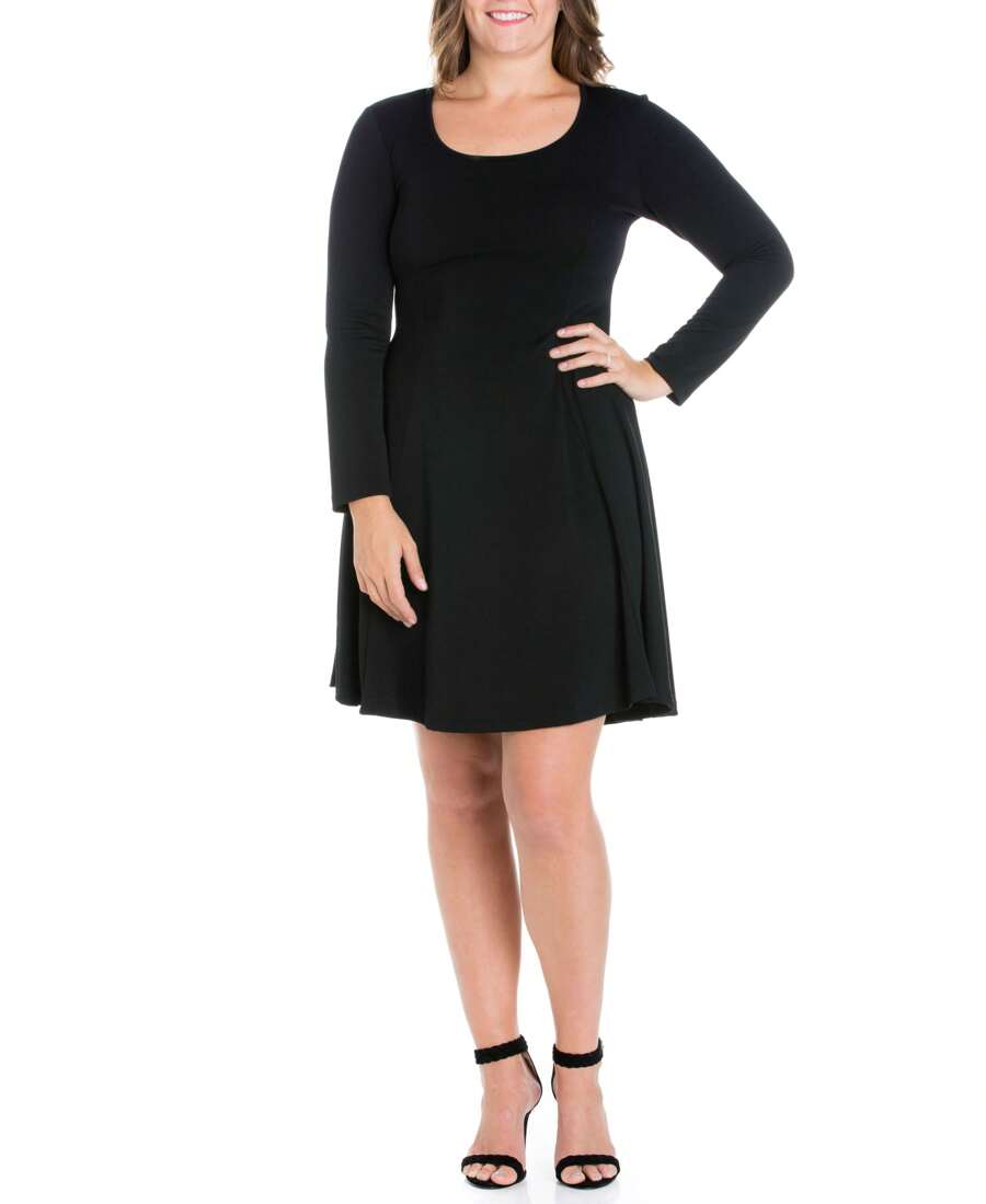 Women's Plus Size Fit And Flare Skater Dress | SHEIN USA