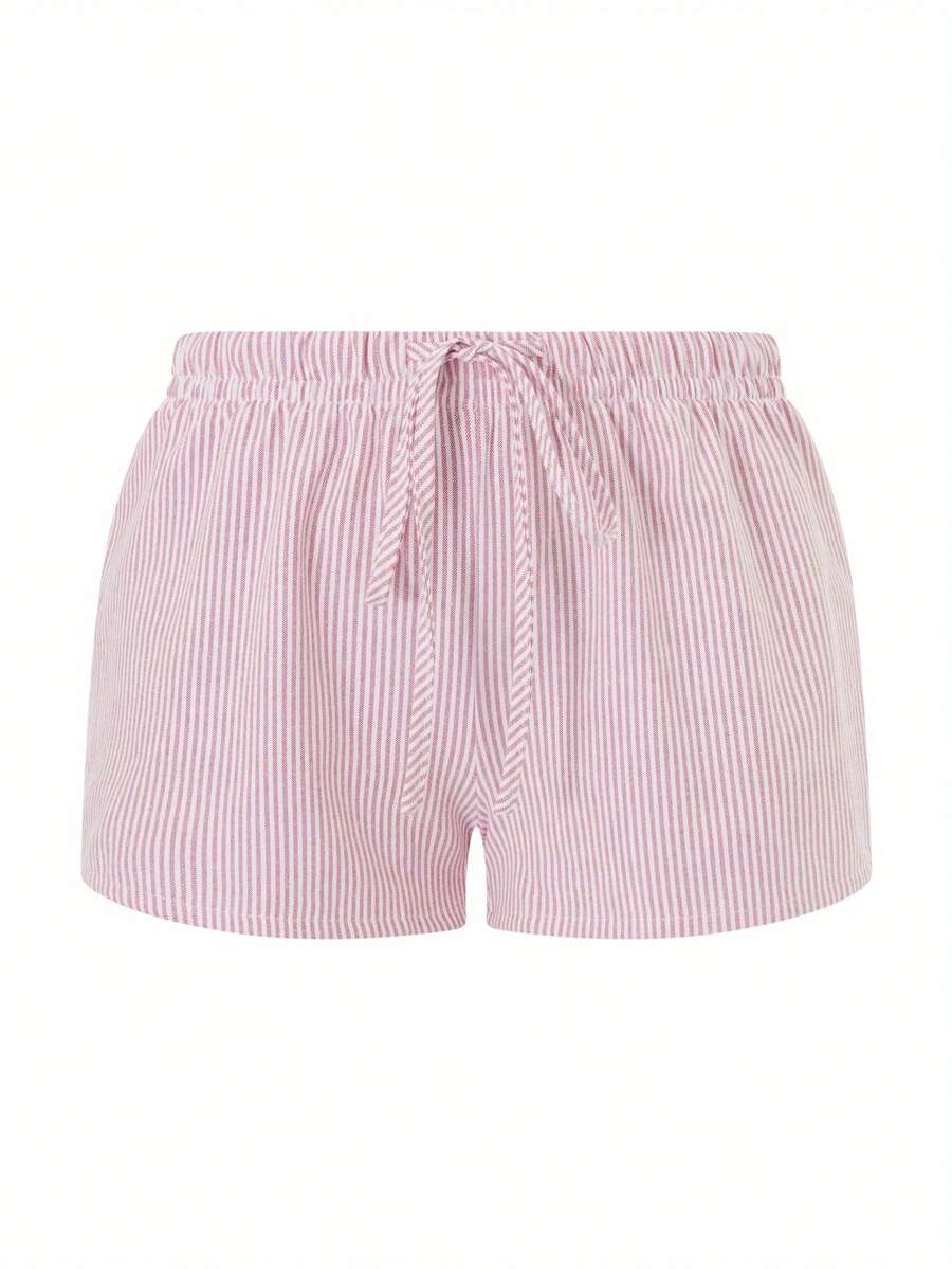 Women Y2k Striped Shorts Cute Low Waist Wide Leg Shorts Casual Baggy ...