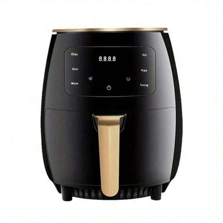 Air Fryer With 360-Degree Turbo Airflow, 2400W High Power And 30W Fan Power, Equipped With Even ...