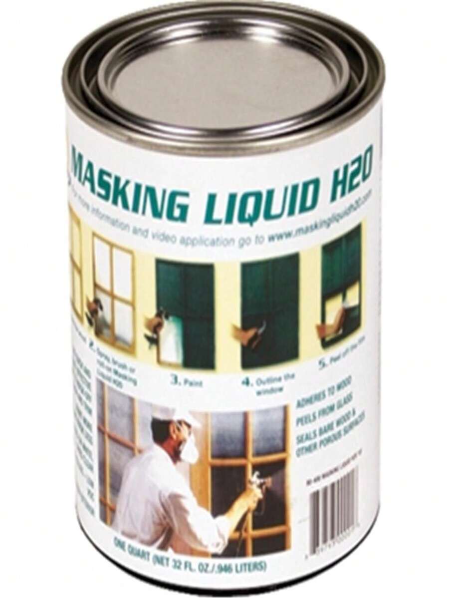 Associated Paint 80-400-4 1 Quart Clear Masking Liquid H2O | SHEIN ...