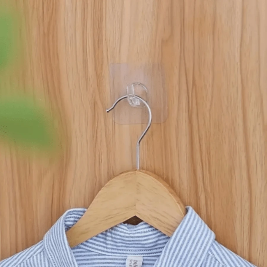 Transparent Seamless Adhesive Hook, Photo Frame No Trace No Screw ...