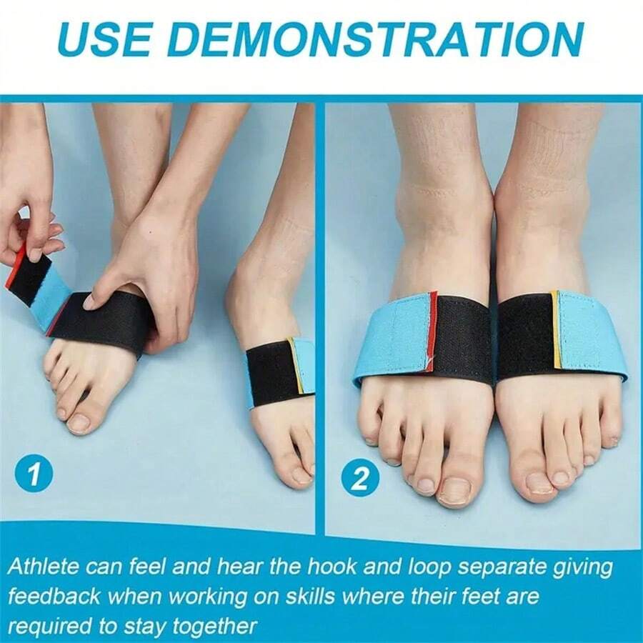 Ankle Strap For Fitness Dance Training - Elastic Polyester Tumbling ...
