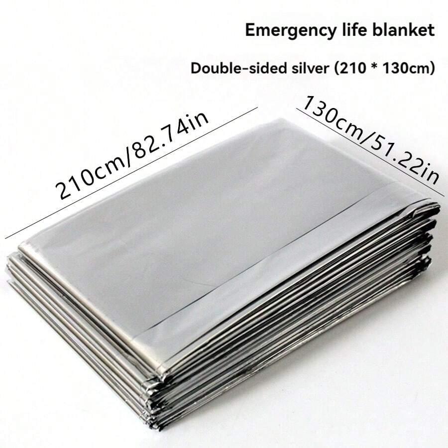 Emergency Blanket Silver Emergency Life Jacket Emergency Blanket ...