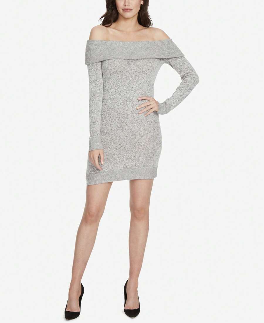 William Rast Kennedy Off The Shoulder Sweater Dress | SHEIN USA
