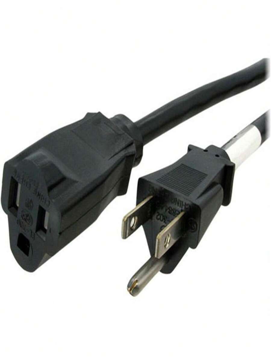 Startech PAC10115 15 Ft Power Cord Extension - Nema 5-15R To Nema 5-15P ...
