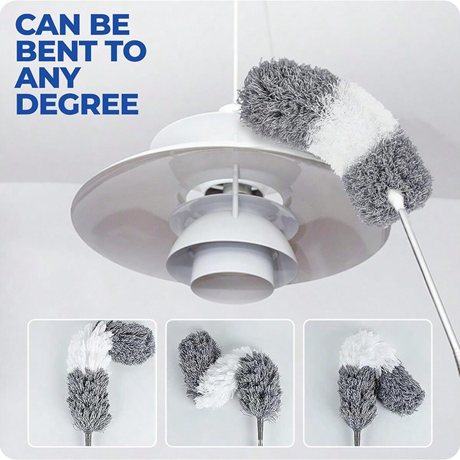 Microfiber Extendable Feather Duster (10pcs) With 100" Extension Pole ...