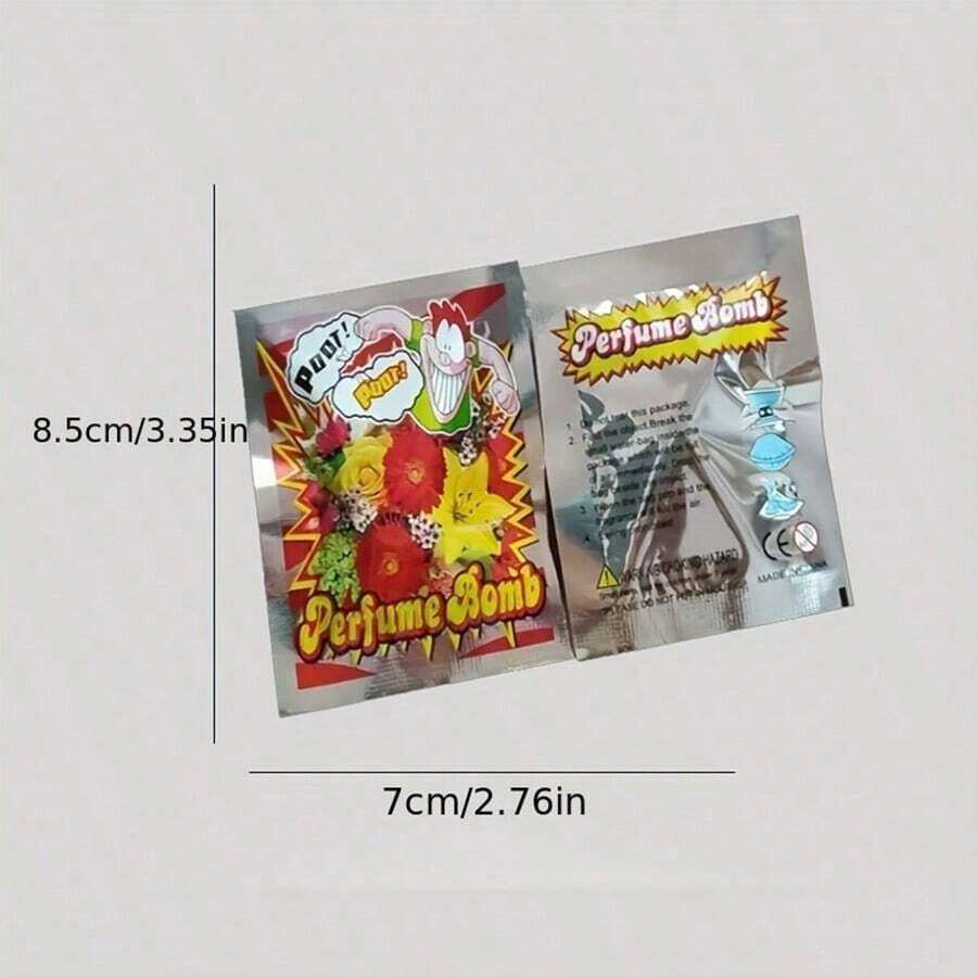 100pcs/Funny Stinky Prank Throwing Toys Prank Fart Smell Pack, Long ...