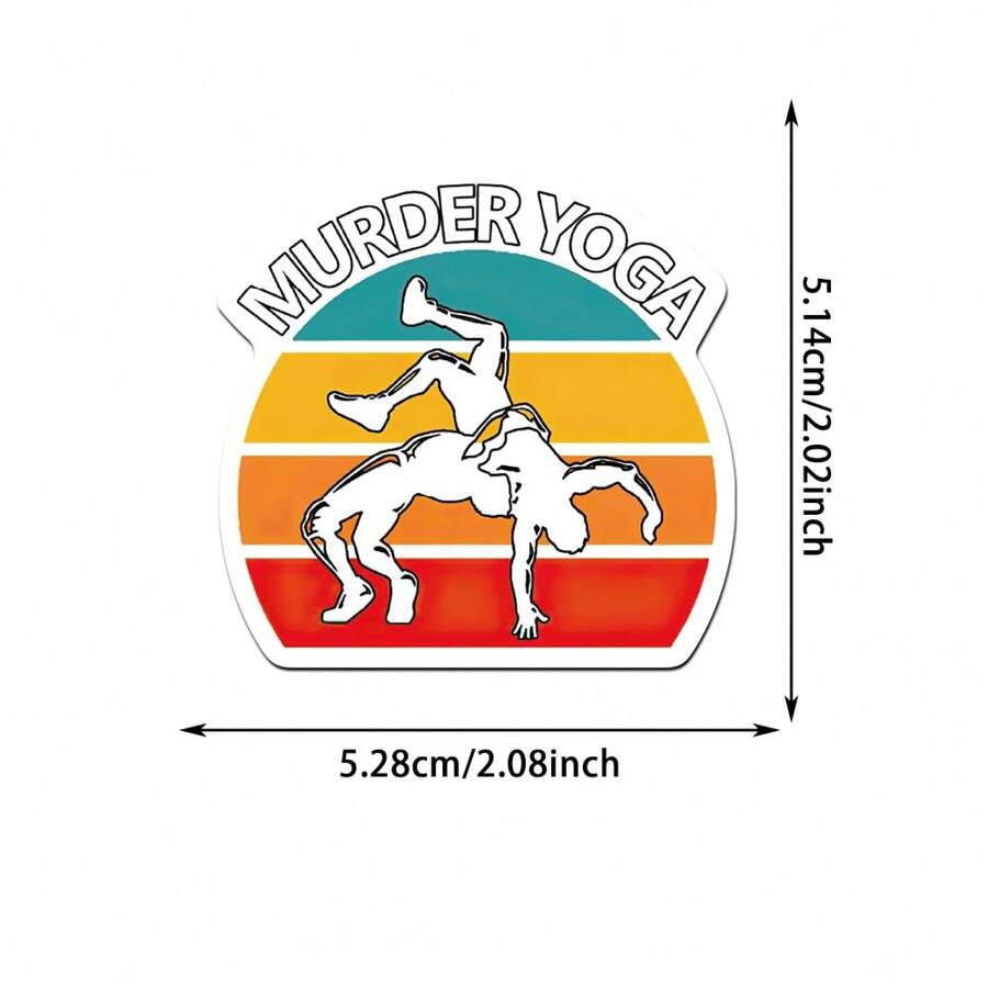 50Pcs Jiu-Jitsu Stickers Vinyl Aesthetics Stickers For Scrapbooking ...