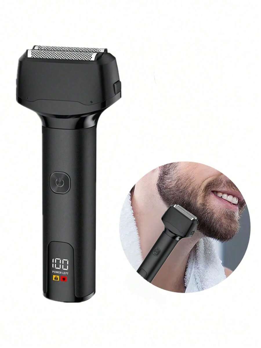 Men's Shaver Rechargeable Men Beard Shaving Machine Face Trimmer ...