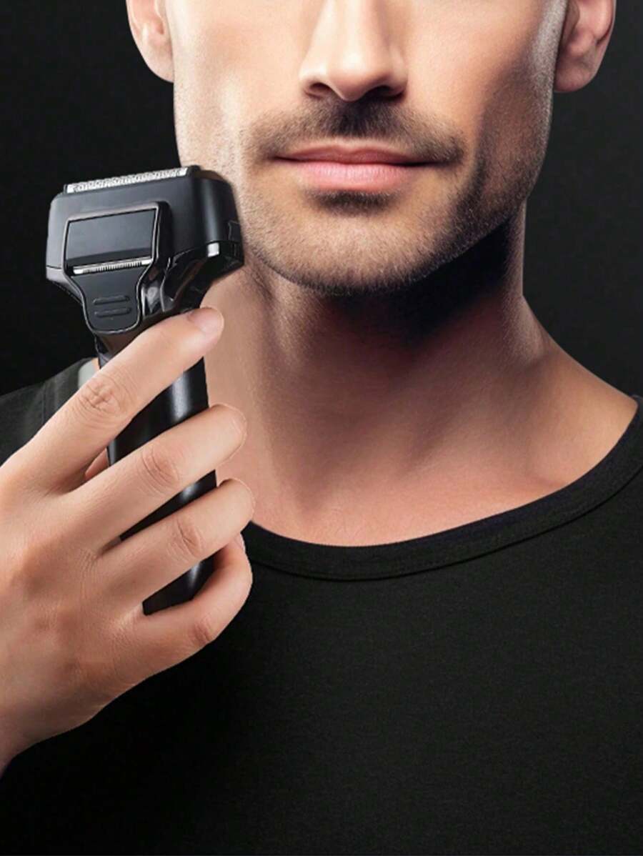 Rasoir rechargeable pour hommes, machine à raser la barbe, tondeuse ...