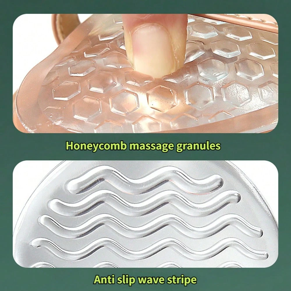 Silicone Honeycomb Forefoot Pads, Soft & Shock-Absorbing Cushions For ...