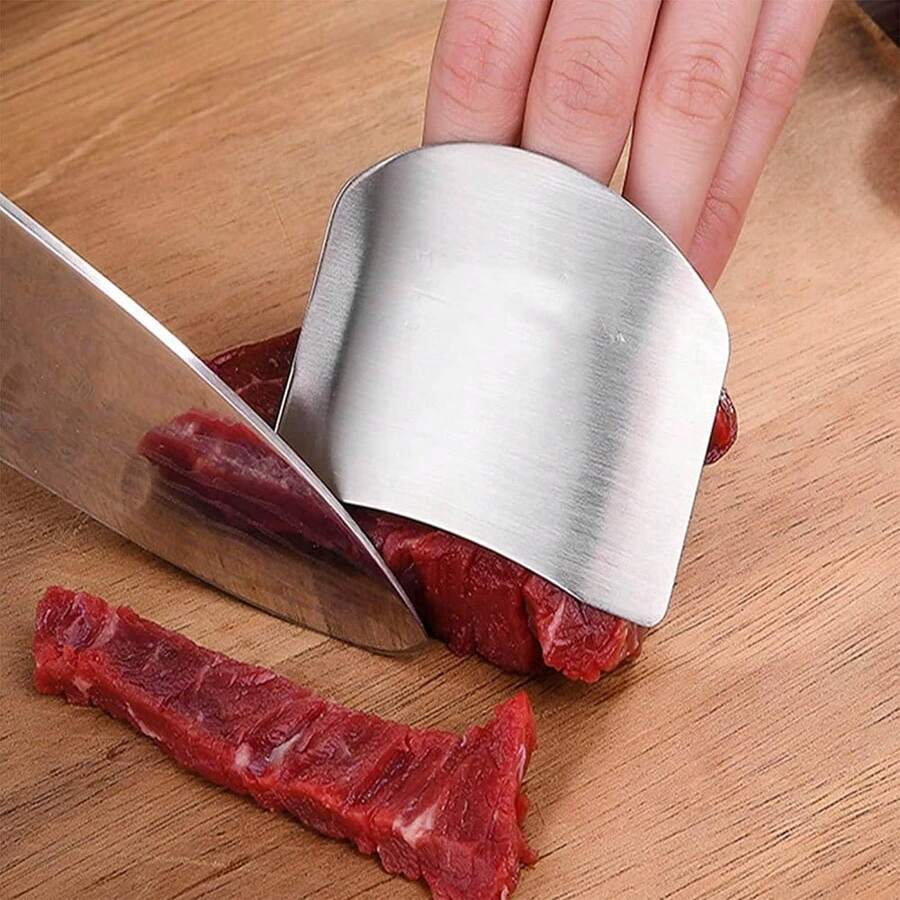 Stainless Steel Finger Shield, Knife Finger Guards For Cutting Food And ...