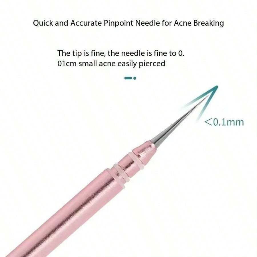 New Ultra-Sharp Twist Cap Aluminum Needle Stainless Steel Double-Head ...