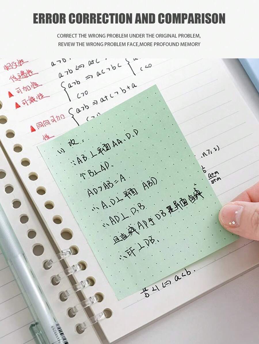 1pc Foldable Expandable Memo Sticky Notes, Multi-Purpose Self-Adhesive ...